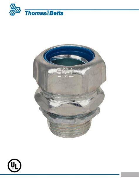 5234 Tb Conector Recto Liquidtight 1 Tandb Anyo Electric