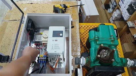Ac220v 단상모터 속도조절 제어 인버터 컨트롤박스 Youtube