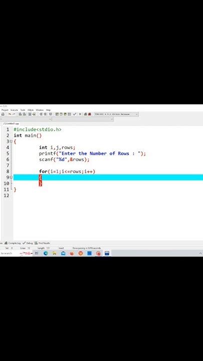star pattern program in c coding trending youtubeshorts clanguage starpattern viral phonk