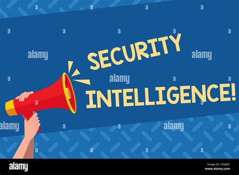 Handwriting Text Security Intelligence Conceptual Photo Protecting An Organization From Threats