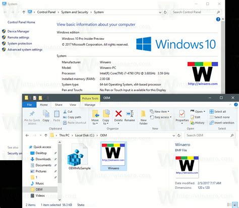 Change Or Add OEM Support Information In Windows 10