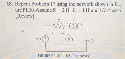 Solved A And B Please 3 Repeat Problem 18 In Chapter 1