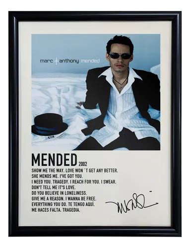 Poster Minimal Exclusivo 4530 Marc Firma Anthony Mended Meses Sin Interés