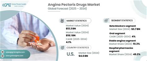 Angina Pectoris Drugs Market Size And Share Report 2025 2034