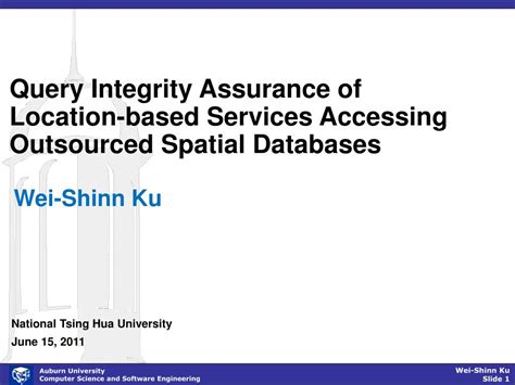 Ppt Query Integrity Assurance Of Location Based Services Accessing