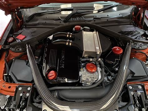 Bmw S55 Engine Cap Cover Kit M2 Competition M3 M4 Painted Finis