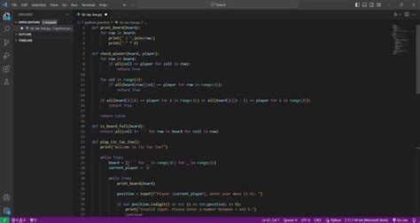Kalpana Mugilan On Linkedin Pythondevelopment Tictactoe Technohacksedutech Mrsandipgavit