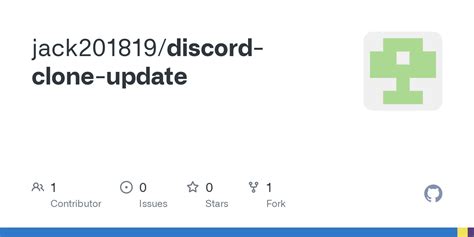 Github Jack201819 Discord Clone Update