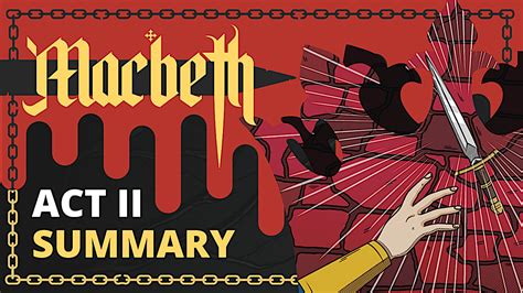 Act Ii Plot Summary Macbeth Quickfire Video Twinkl