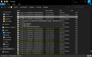 Uninstall Windows Updates Marked Permanent Without Uninstall Option