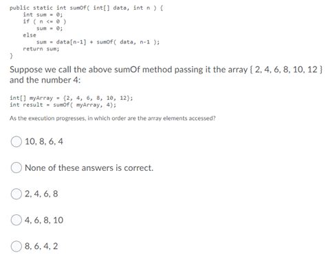 solved public static int sumof int[] data int n { int sum