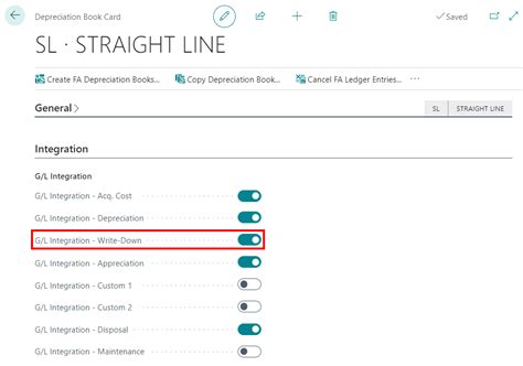 Error Posting Fixed Asset Write Down In Microsoft Dynamics 365 Business Central Azurecurve