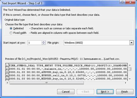 Mql5 Cookbook Writing The History Of Deals To A File And Creating Balance Charts For Each