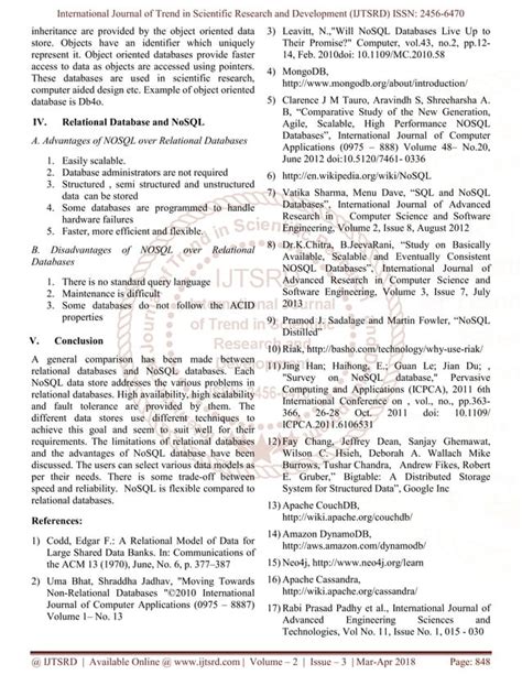 a comparison between relational databases and nosql databases pdf