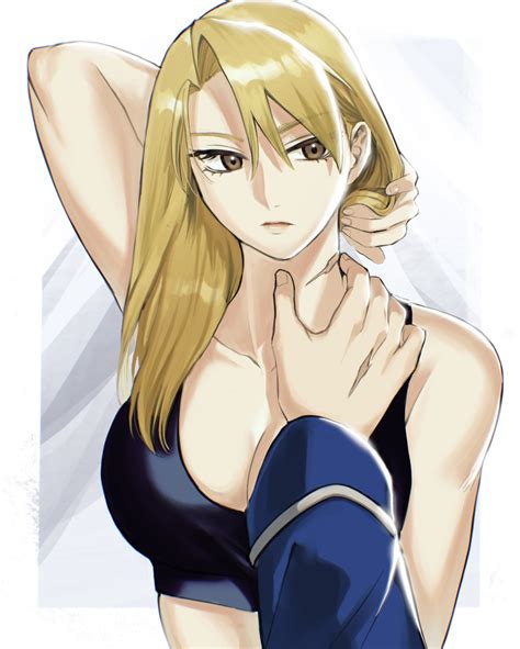 Rule 34 Big Breasts Blonde Hair Fullmetal Alchemist Long Hair Pale