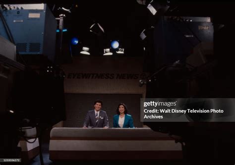 Wabc News Anchors Ernie Anastos Kaity Tong News Photo Getty Images