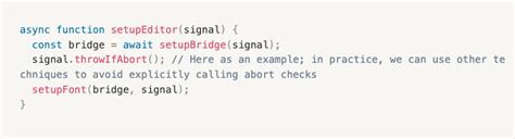managing asynchronous tasks in long lived single page applications