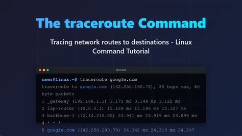 🌐 Traceroute Command Explained Master Network Diagnostics Youtube