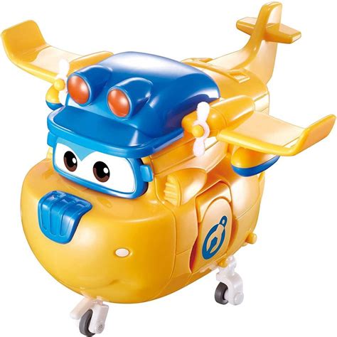 Фигурка-трансформер Super Wings Супер крылья Donnie, Донни строитель ...