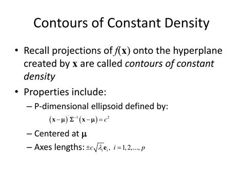 Ppt The Multivariate Normal Distribution Part 2 Powerpoint Presentation Id 3079191