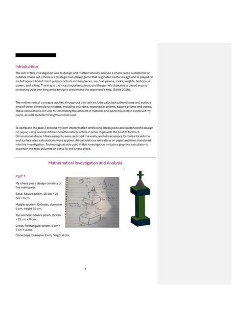 General Maths Investigation General Mathematics Year 11 Sace