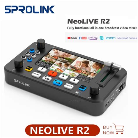 Sprolink Neolive R2 멀티 카메라 믹서 스위처 Usb 30 비디오 캡처 라이브 스트림 4x Hdmi 호환 입력 55 인치 Aliexpress