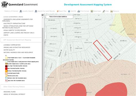 Development Assessment Mapping System Find A Queensland Address Pdf