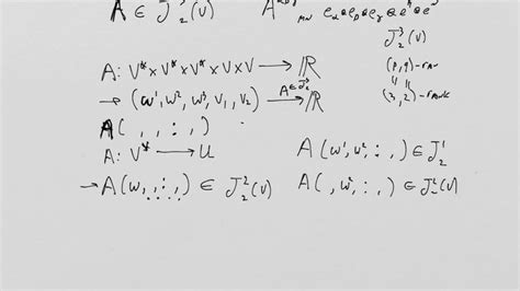 What Is A Tensor Lesson 12 Redux Contraction And Index Gymnastics Lesson Mathematics