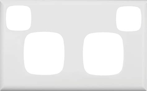 Hpm Excel Switch And Powerpoint Cover Plates White Au Electronics