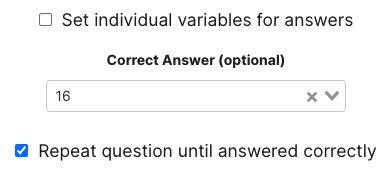 Interactive Video Dropdown Select Questions