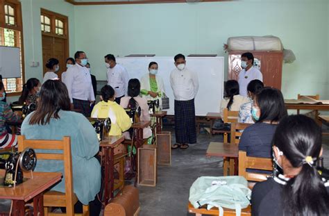 ကချင်ပြည်နယ်ဝန်ကြီးချုပ် အခြေခံစက်ချုပ်သင်တန်း တက်ရောက်ဖွင့်လှစ