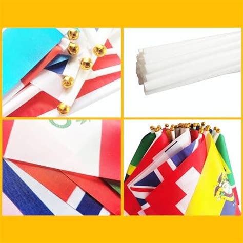 Philippine Flaglets Hand Waving Flag Nylon Philippine Small Handle Flag Philippine Flag With