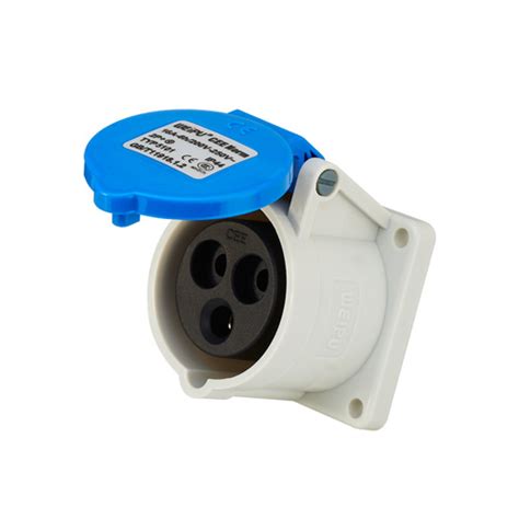 16a Panel Mount Socket Ip44 Guangzhou Sinoda Intelligent Equipment Co Ltd