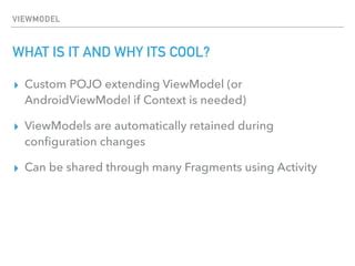 Android Architecture Components PPT