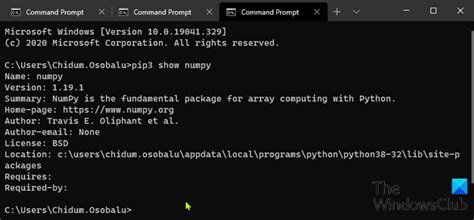 Install Numpy Using Pip In Windows Printable Forms Free Online