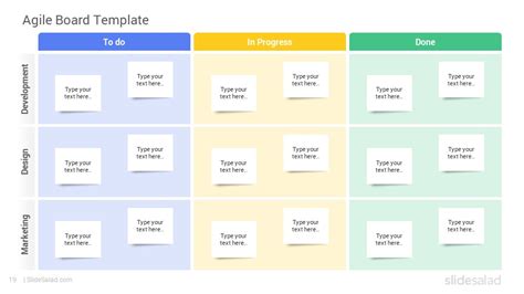 Agile Workflow PowerPoint Templates Designs SlideSalad