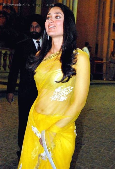 Kareena In Yellow Saree Ye Kya Chutiyapa Hai