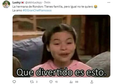 ricardo rondón lloró al ser sorprendido por su hermana en ‘el gran chef famosos y usuarios se