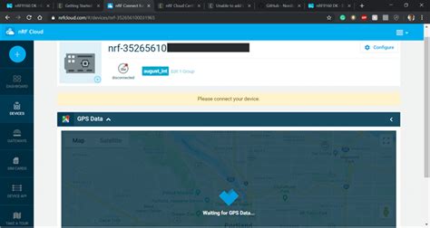 Cannot Connect To Nrf Cloud After Device Registration Nordic Qanda Nordic Devzone Nordic