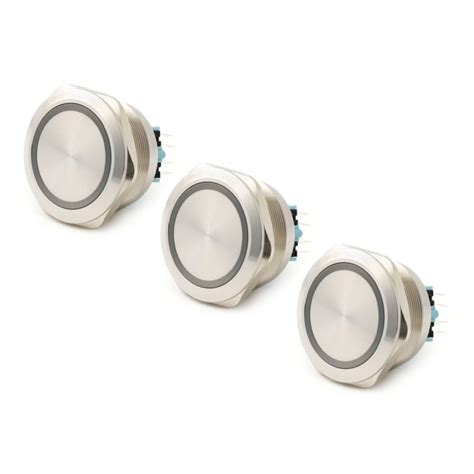 Pin Terminal Switch Momentary Latching Tactile Tact Industrial Controls Push Button Switch