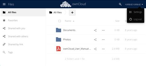 Owncloud MPI MiS Documentation Documentation