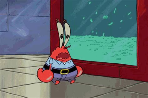 Mr Krabs Crying Spongebob Squarepants Tv Series 1999 Episode