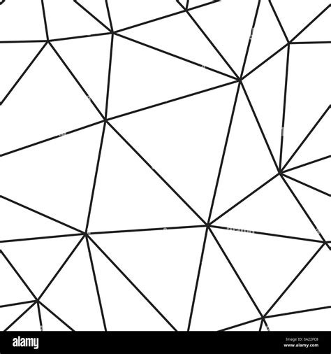 Triangulation Geometric Shapes Background Big Triangles Size Thin Lines Weight Repeatable