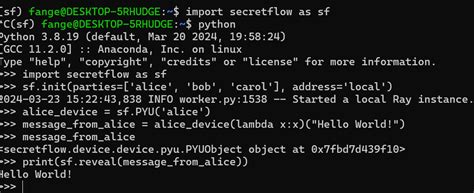 第四讲：secretflow与secretnote安装和部署 笔记实践 Csdn社区