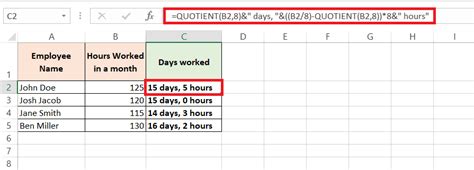 How To Convert Hrs To Days In Excel MyExcelOnline