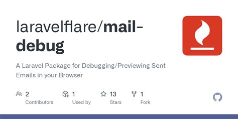 Github Laravelflaremail Debug A Laravel Package For Debugging