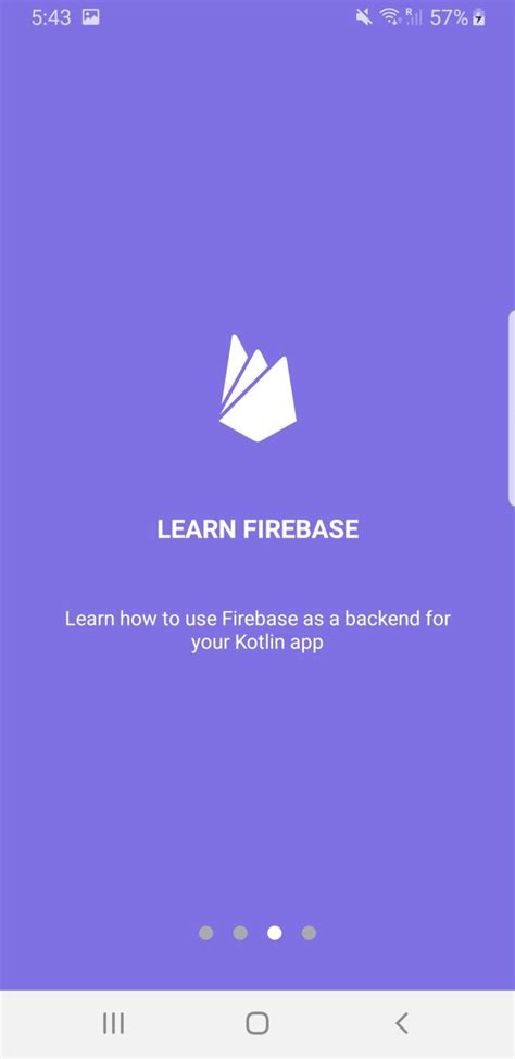 Android Starter Kit With Firebase Instakotlin