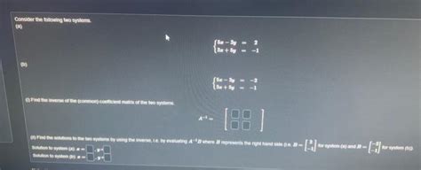 Solved Can You Help Me With This Linear Algebra Questions Chegg Com