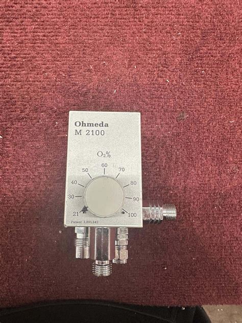 Ohmeda M2100 Oxygen Blender Qty 7 Medsold
