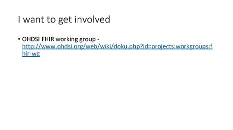 Omop On Fhir Version 1 Is In Use